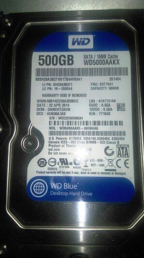 HDD 500 Gb WD blue