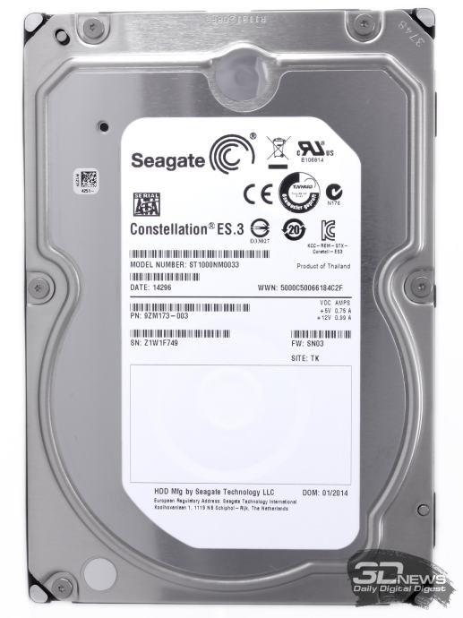 HDD Seagate Constellation ES.3 1TB - novo