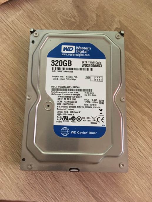 HDD Western Digital 320 GB SATA