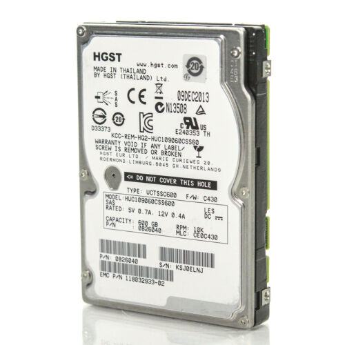HGST 600GB 10K 2.5 SAS Hard Disk