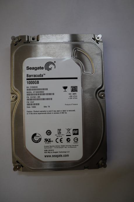 Seagate BarraCuda 1TB 3.5 HDD