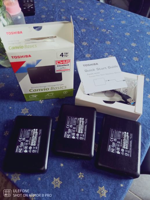 vanjski HDD TOSHIBA CANVIO 4Tb 2,5 SATA