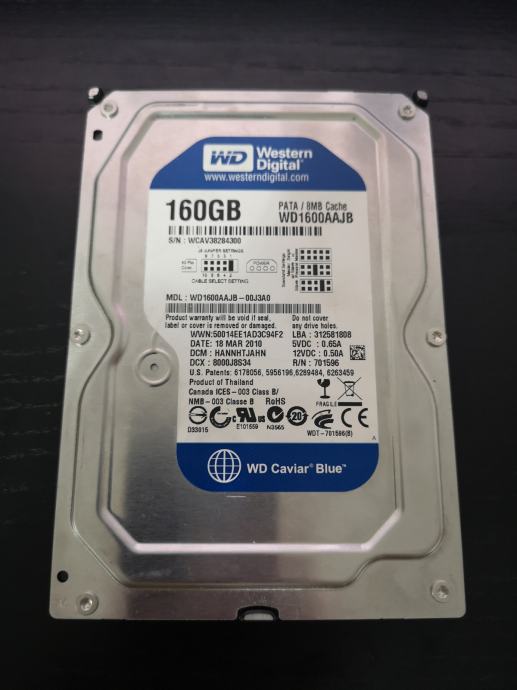 WD BLUE 160 GB PATA