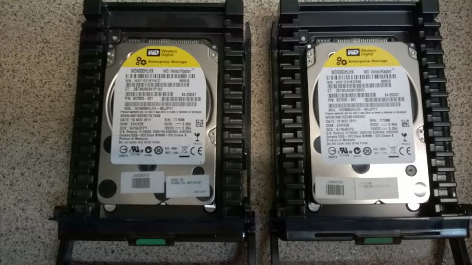 Western Digital WD VelociRaptor WD6000HLHX 600GB 10000 RPM 32MB Cache