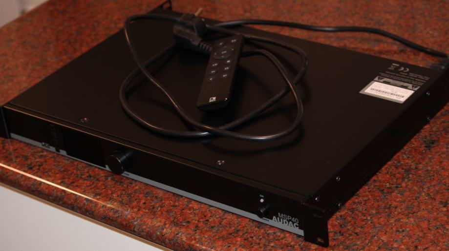 Audac MSP40 + RMT40 profesionalni medijski audio player i snimač