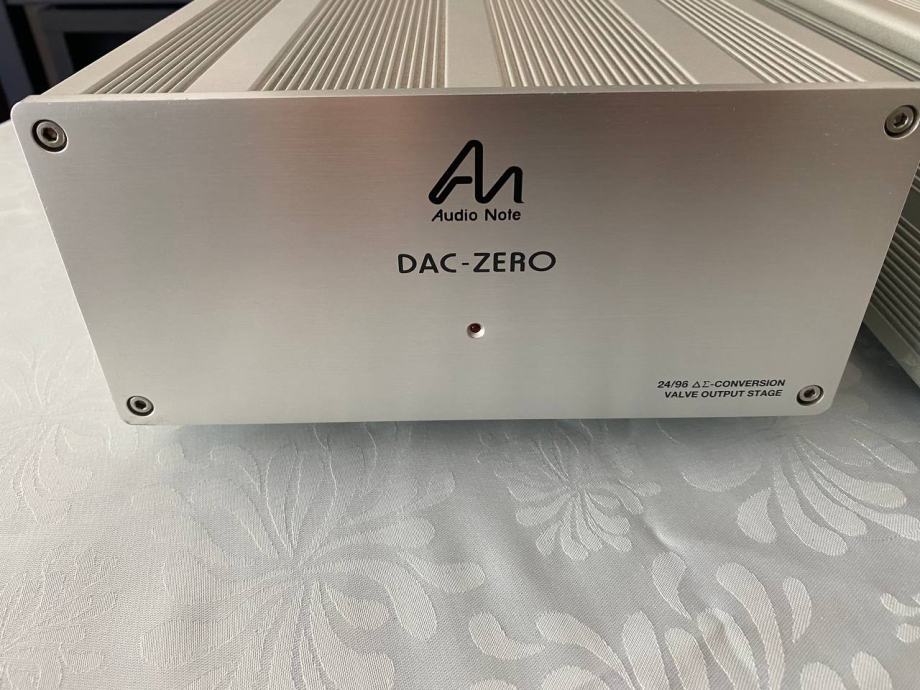 Audio Note CDT Zero transport i DAC Zero combo