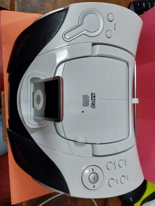 AudioSonic Radio CD mp3 player iPod hub station