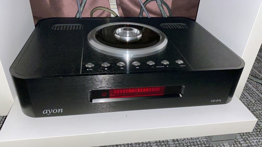 AYON AUDIO CD-07s Tube CD Player / USB DAC