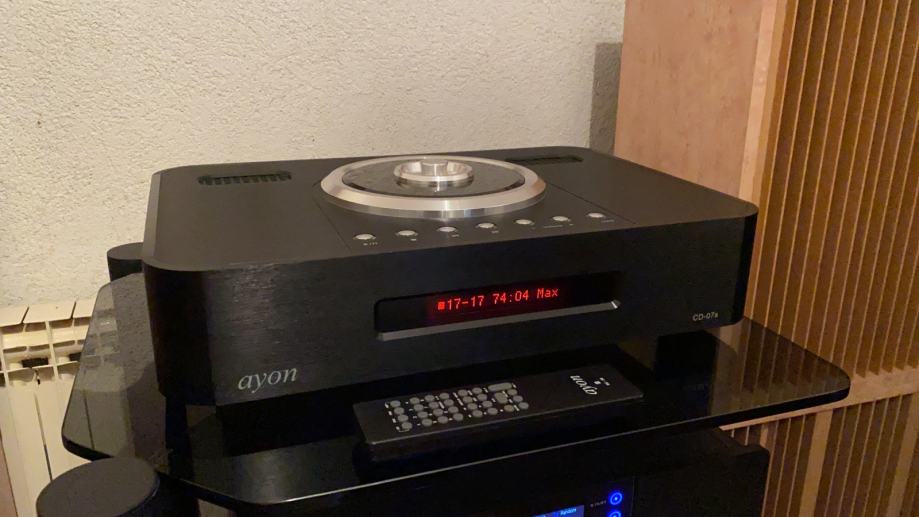 AYON AUDIO CD-07s Tube CD Player / USB DAC