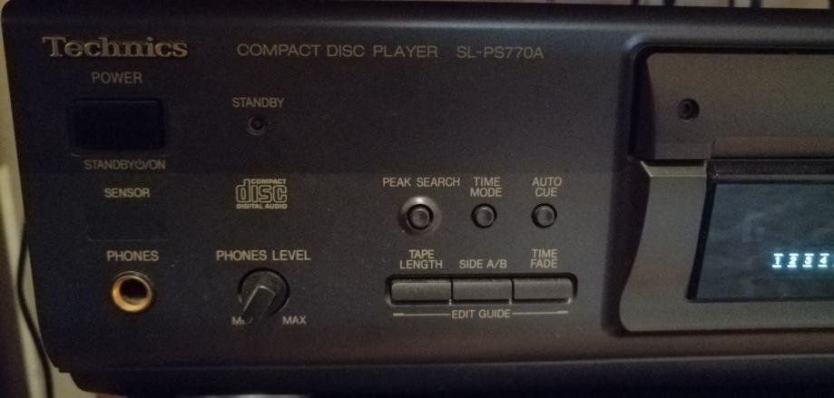CD Player Technics SL - PS 770A