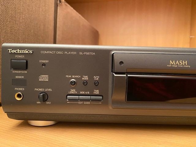 CD Player Technics SL-PS670A Hi-Fi komponenta
