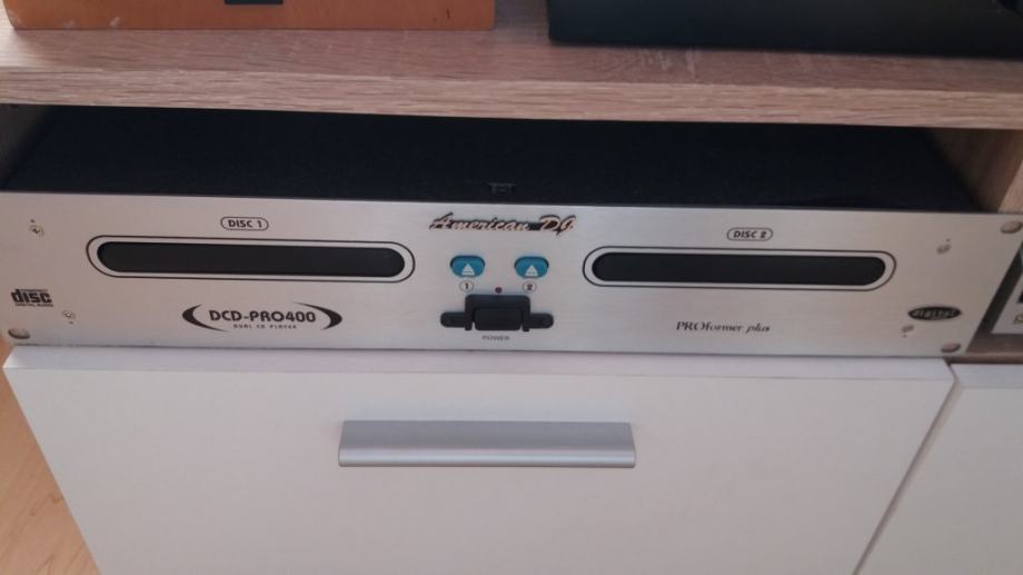 Dcd pro400 dupli cd player american dj