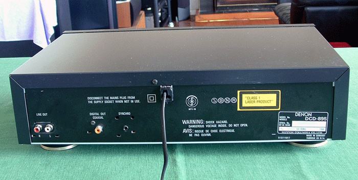 Denon DCD-895 CD Player sa daljinskim - ZAMJENA za SSD SATA DISK