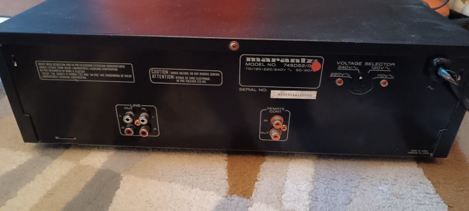 Kasetofon deck Marantz Sd-52