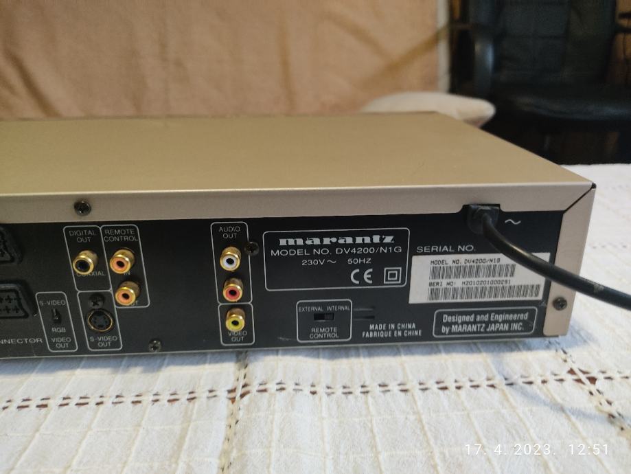 Marantz dvd/cd player DV4200