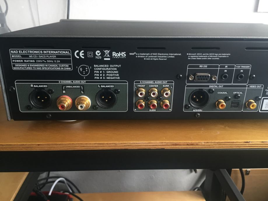 NAD M5 CD/SACD Player