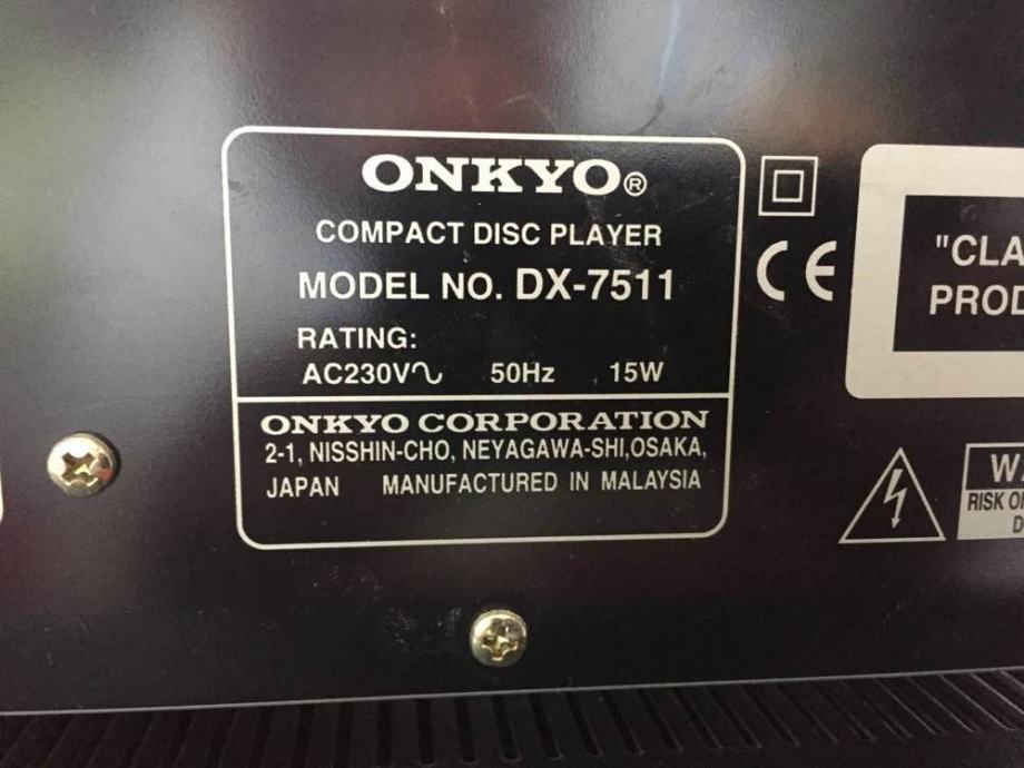 Onkyo CD DX-7511
