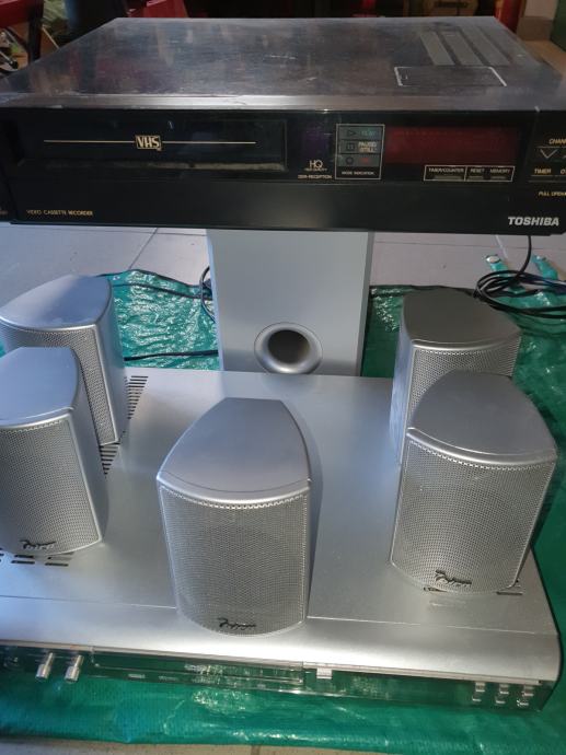 Prodajem DVD Bira 5 zvučnika+buffer+POKLON vhs