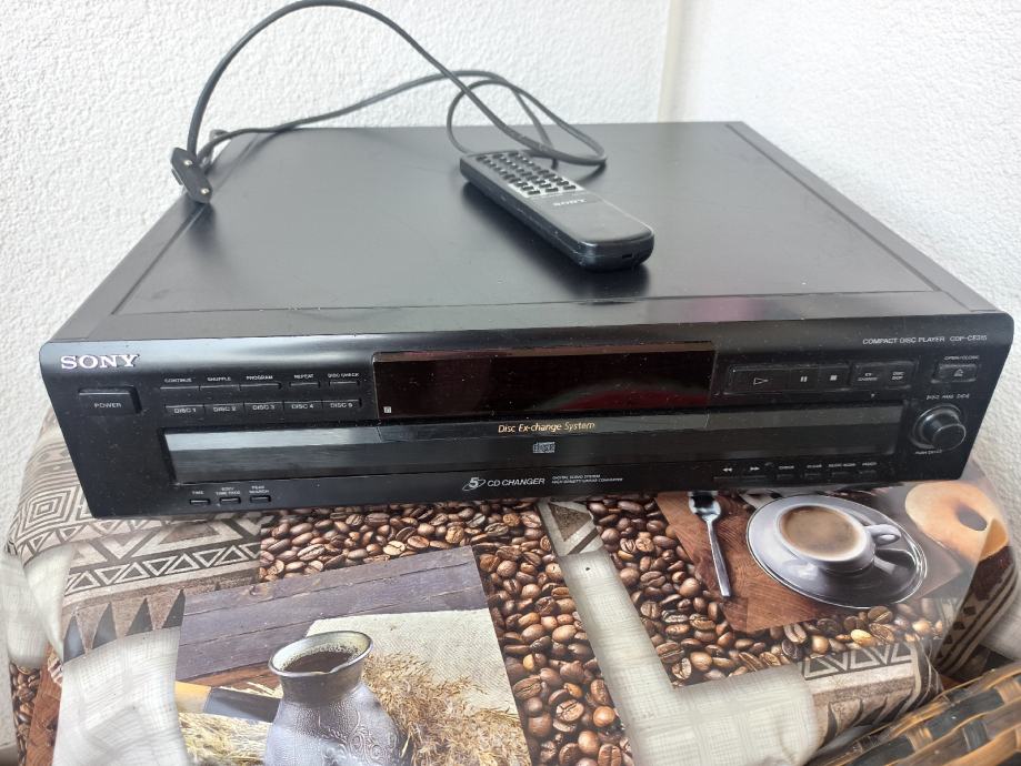 Sony cd player 5 disc changer