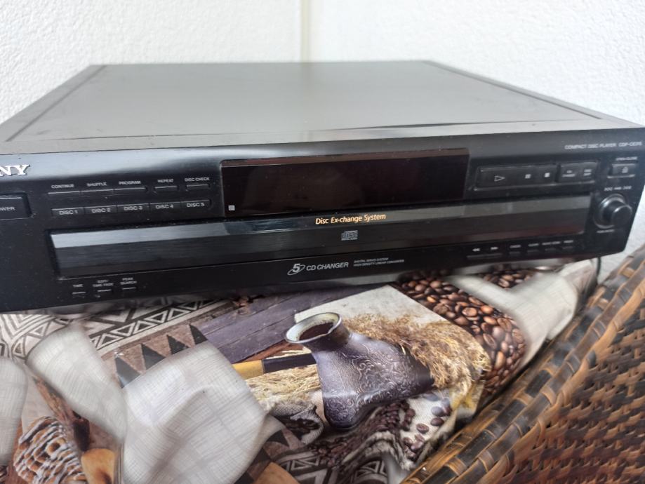 Sony cd player 5 disc changer