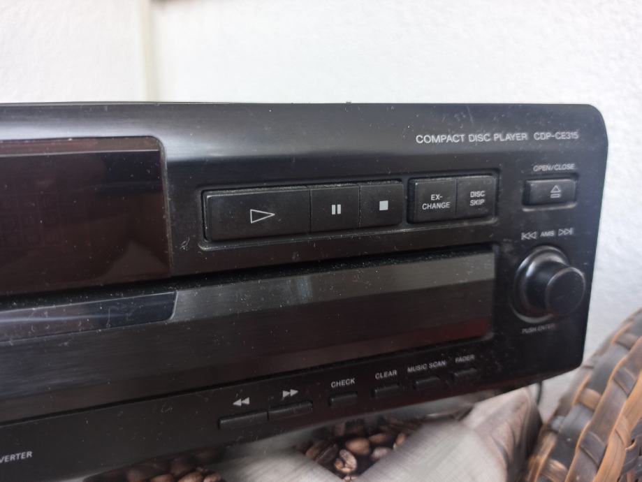 Sony cd player 5 disc changer