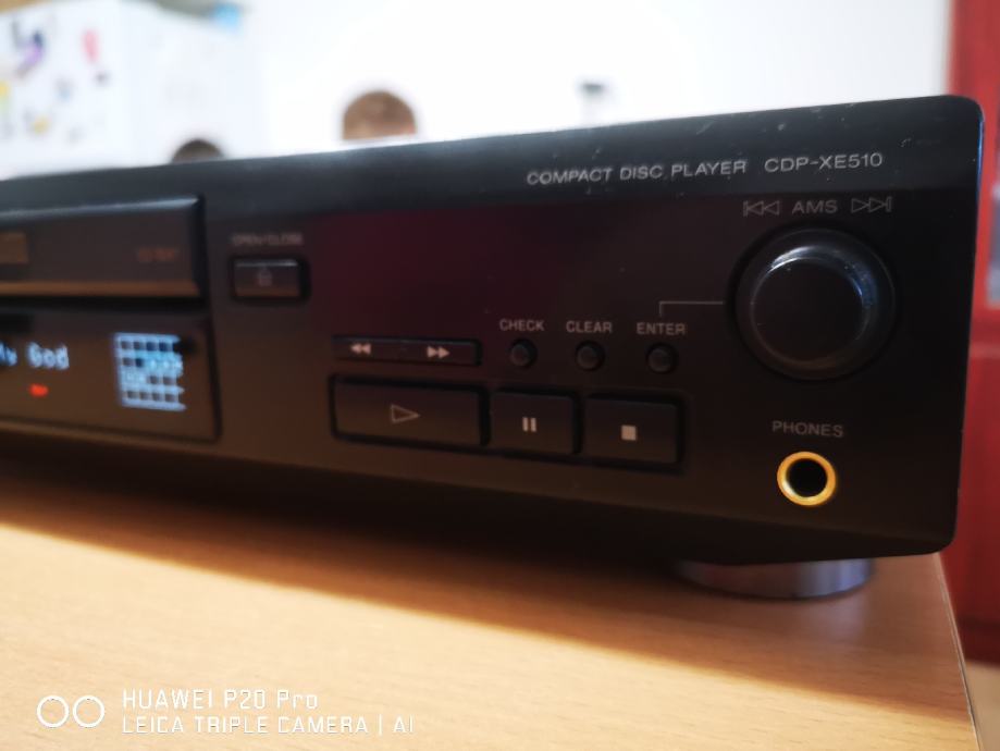 Sony cdp-xe 510