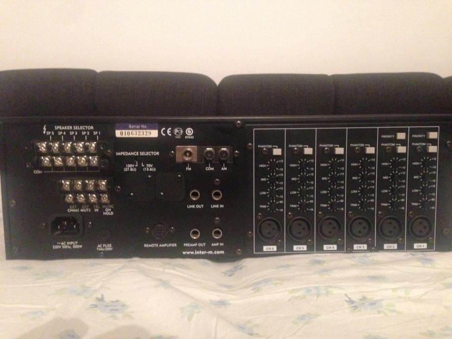 interM PAM-360 modularno mixer pojačalo