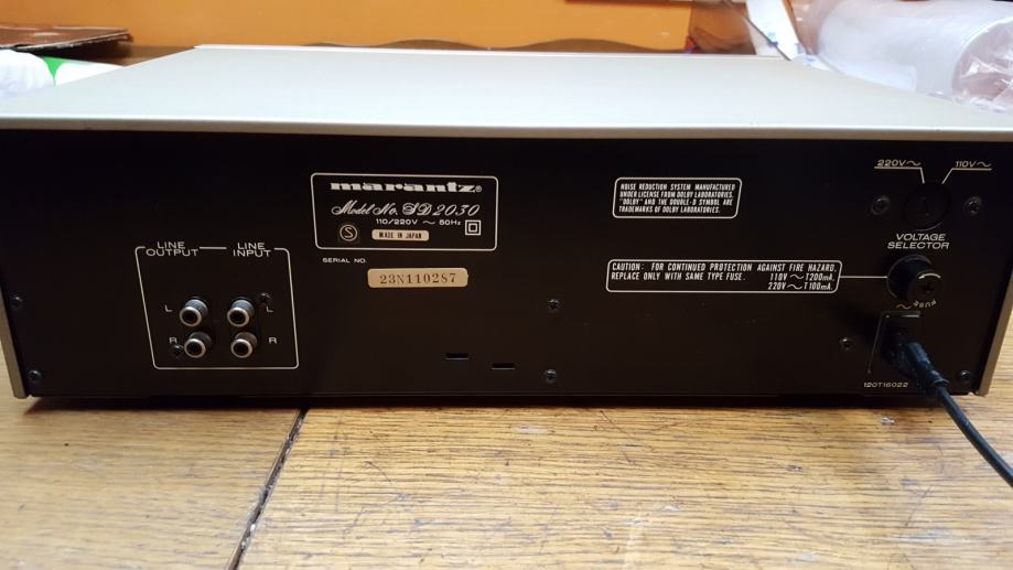 Marantz deck sd 2030