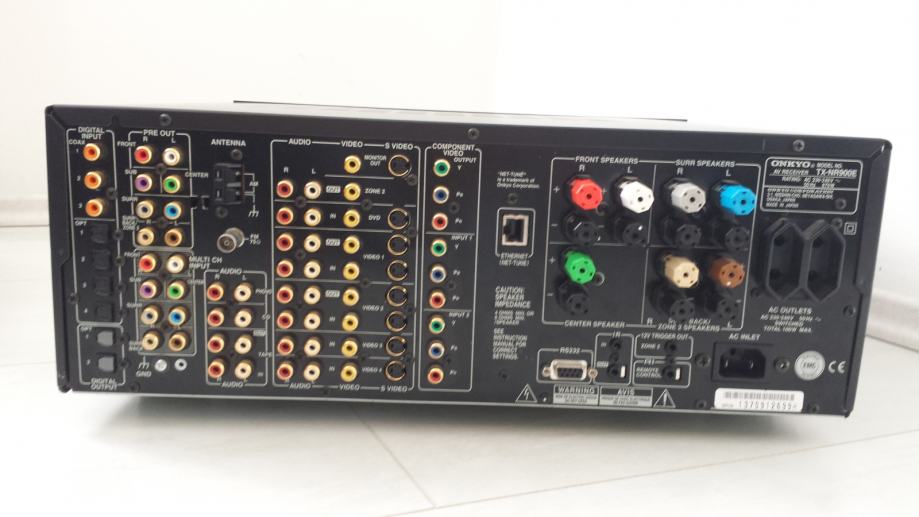 Onkyo Integra AV Receiver TX-NR900E , 7.1, crni, 150W RMS po kanalu