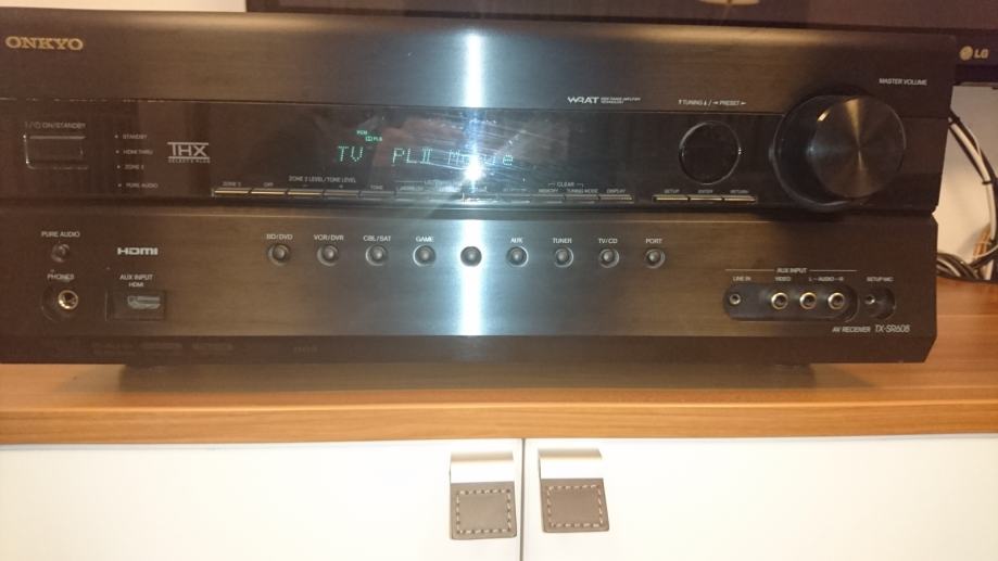 Onkyo TX-SR608 7.2-Channel Home Cinema Receiver