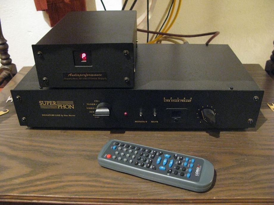 Preamp Superphon SP 100 Line Stage by Stan Warren/upgrade Rezervirano