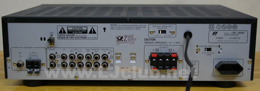 Receiver Sansui RZ 3000 može zamjena