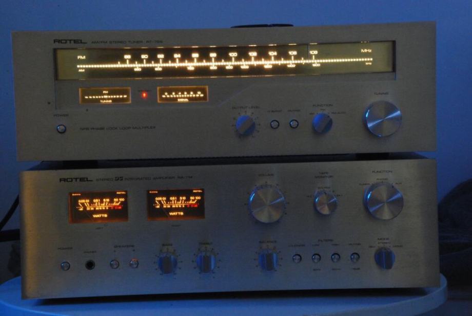 Rotel ra 714 + Rotel rt 726