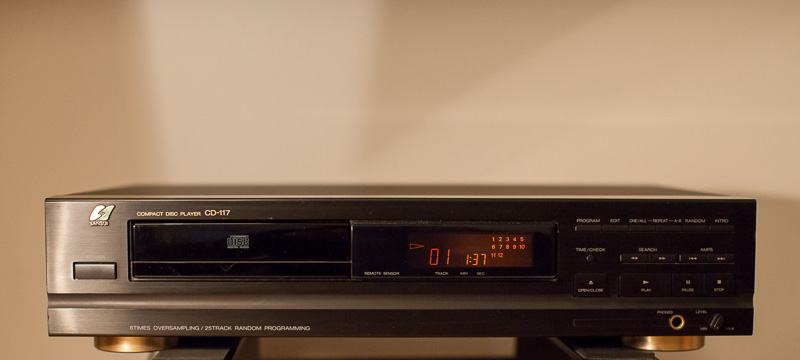 Sansui CD player - CD 117