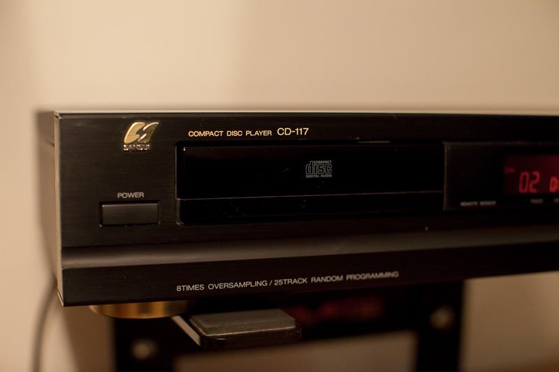 Sansui CD player - CD 117