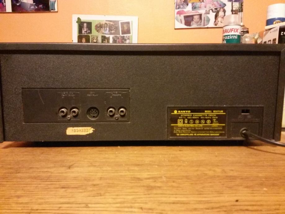 sanyo deck rd 611 um