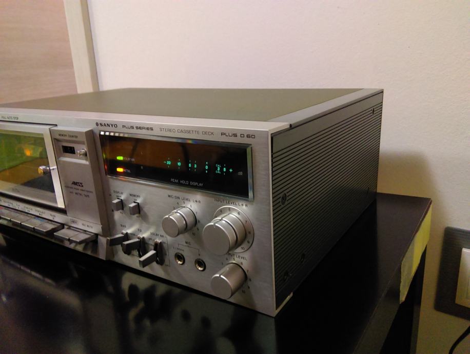 SANYO PLUS D60 cassette deck