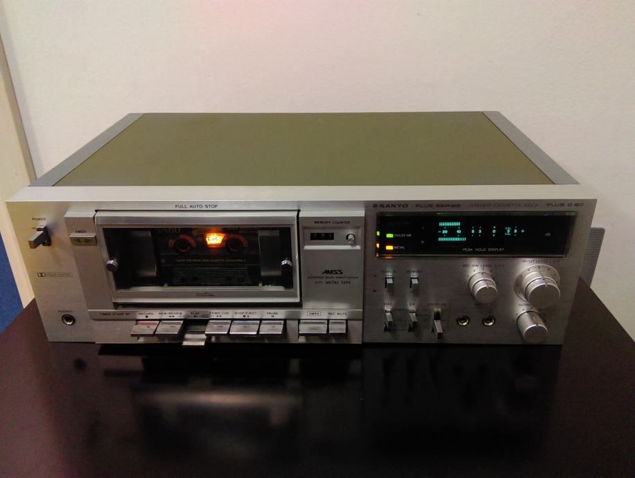 SANYO PLUS D60 cassette deck