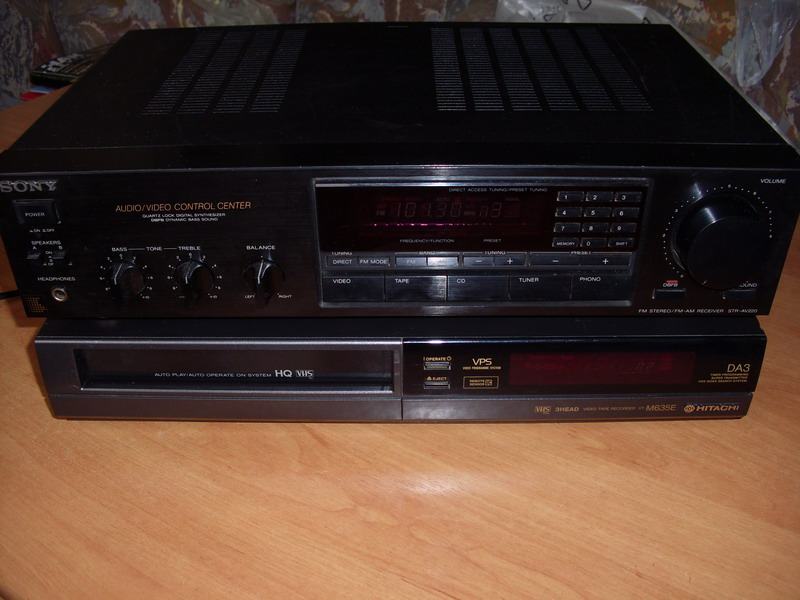 Sony receiver STR-AV 220 + neispravan VCR