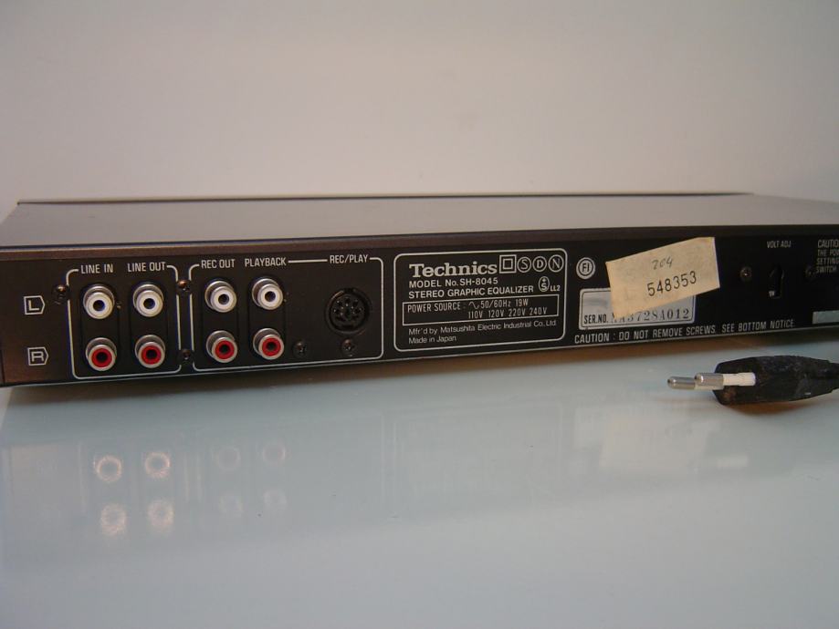 Technics Equalizer SH-8045