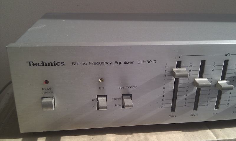 Technics Stereo Frequency Equalizer SH-8010
