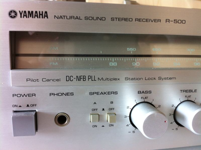 Vintage Receiver Yamaha R-500