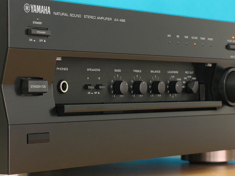 YAMAHA AX-496 NATURAL SOUND STEREO AMPLIFIER