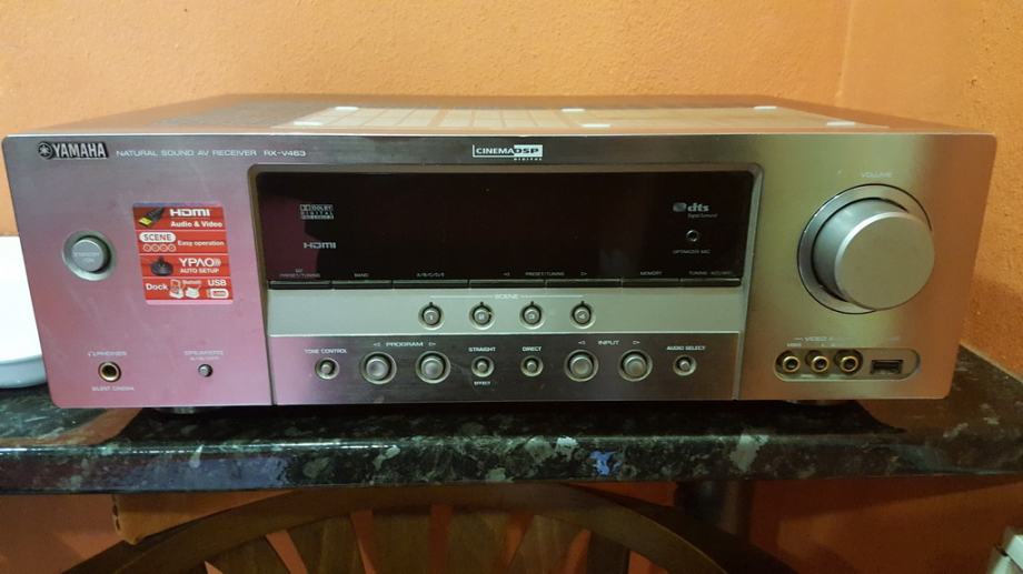 Yamaha Natural Sound AV Receiver RX-V463 850KN
