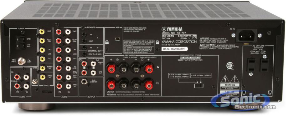 YAMAHA RX-797 MOĆAN RECEIVER 200W RMS-POVOLJNO