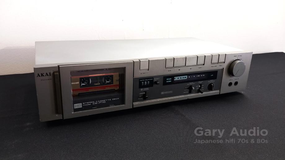 Akai CS-F110 kazetofon s 2 glave, sivo izdanje Japan 1982