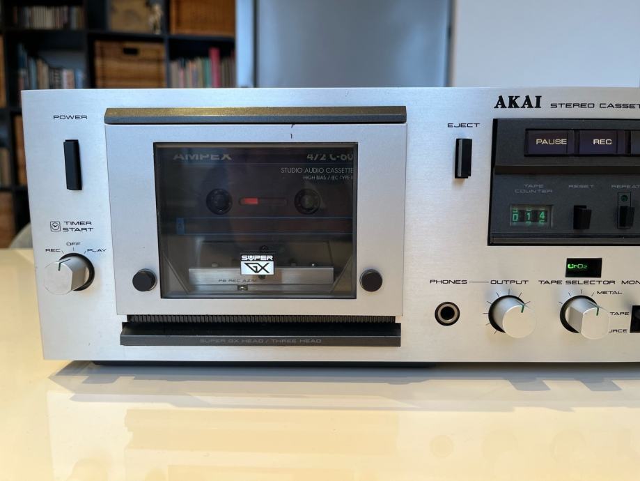 Akai GX-F80 Stereo kazetofon s garancijom