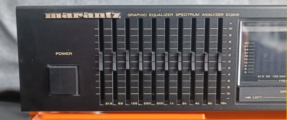 Marantz EQ 515 Equalizer - Graphic Equalizer Spectrum Analyzer EQ515
