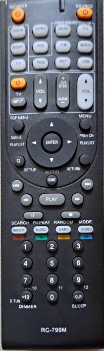 ONKYO daljinski upravljač RC-799M NOVO