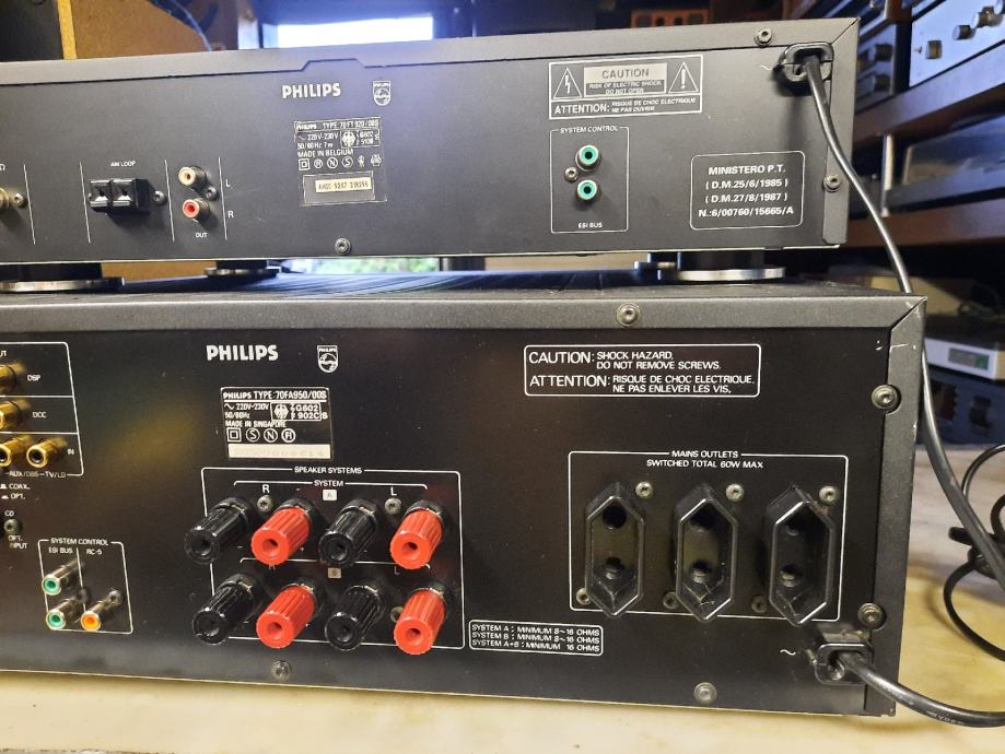 Philips FA 950 i FT 920,pojačalo I tuner